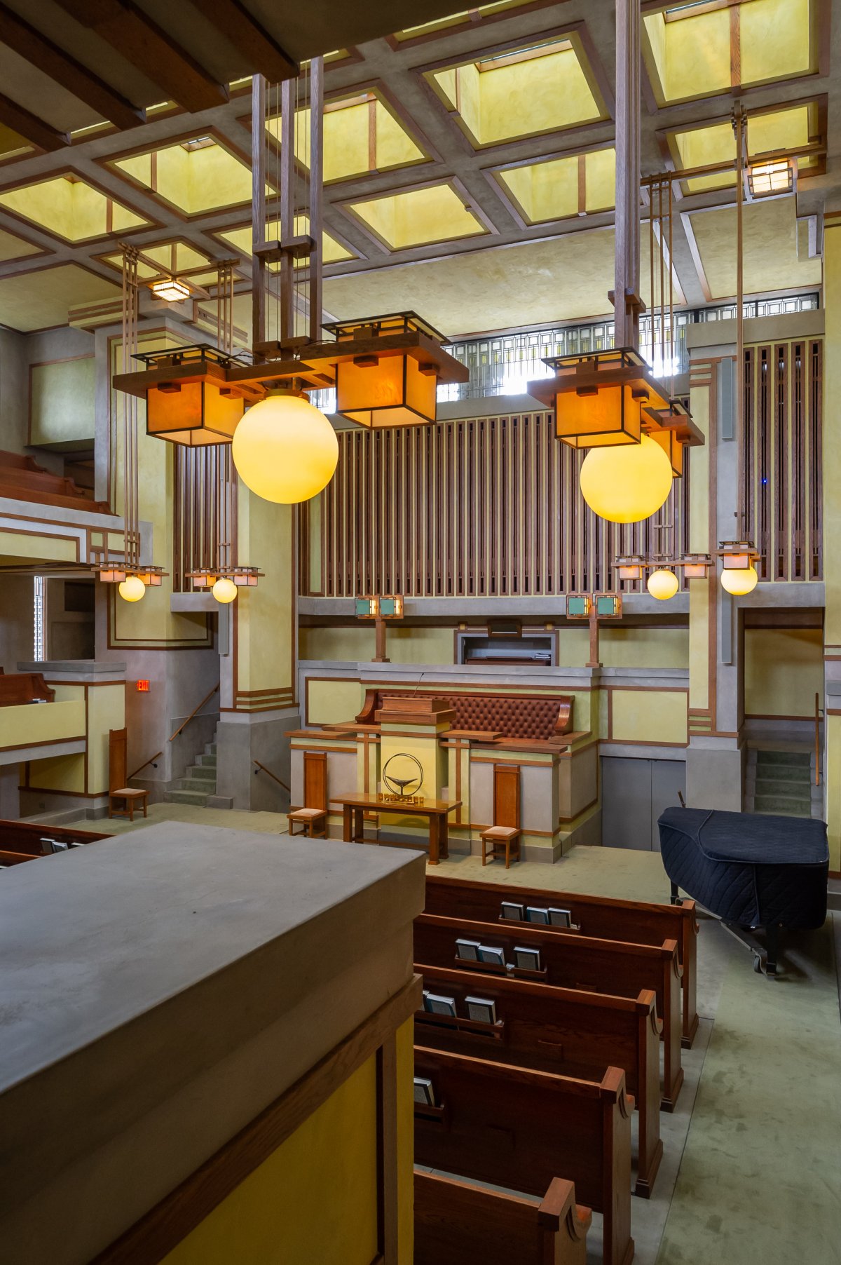 YINJISPACE - Frank Lloyd Wright x 1908 Unity Temple